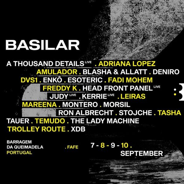 Basilar Festival: techno y naturaleza en Portugal